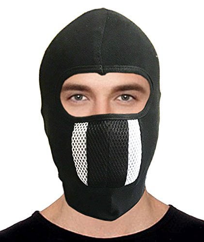 Prokick Bacteria Protecion Full Face Cover Mask Black - Walmart.com