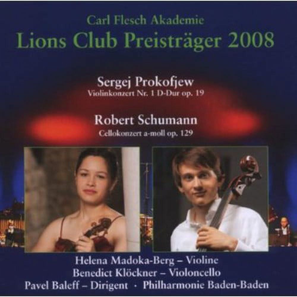 Prokofiev / Baleff / Phil Baden-Baden / Madokav - Lions Club ...