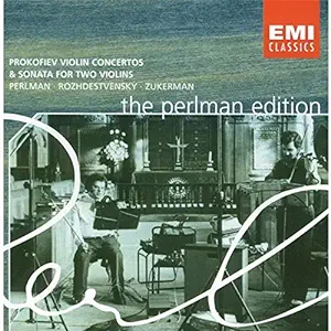 Prokofiev: Violin Concerto 1 & 2; Sonata for Two Violins (CD) by Itzhak Perlman (violin ...