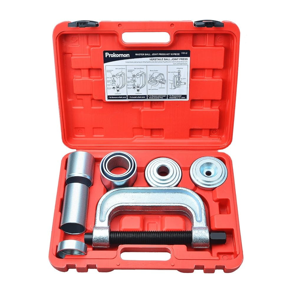 Ball Joint Tool 10-Piece Tool Kit - For 2WD & 4WD Cars And Light Trucks ...