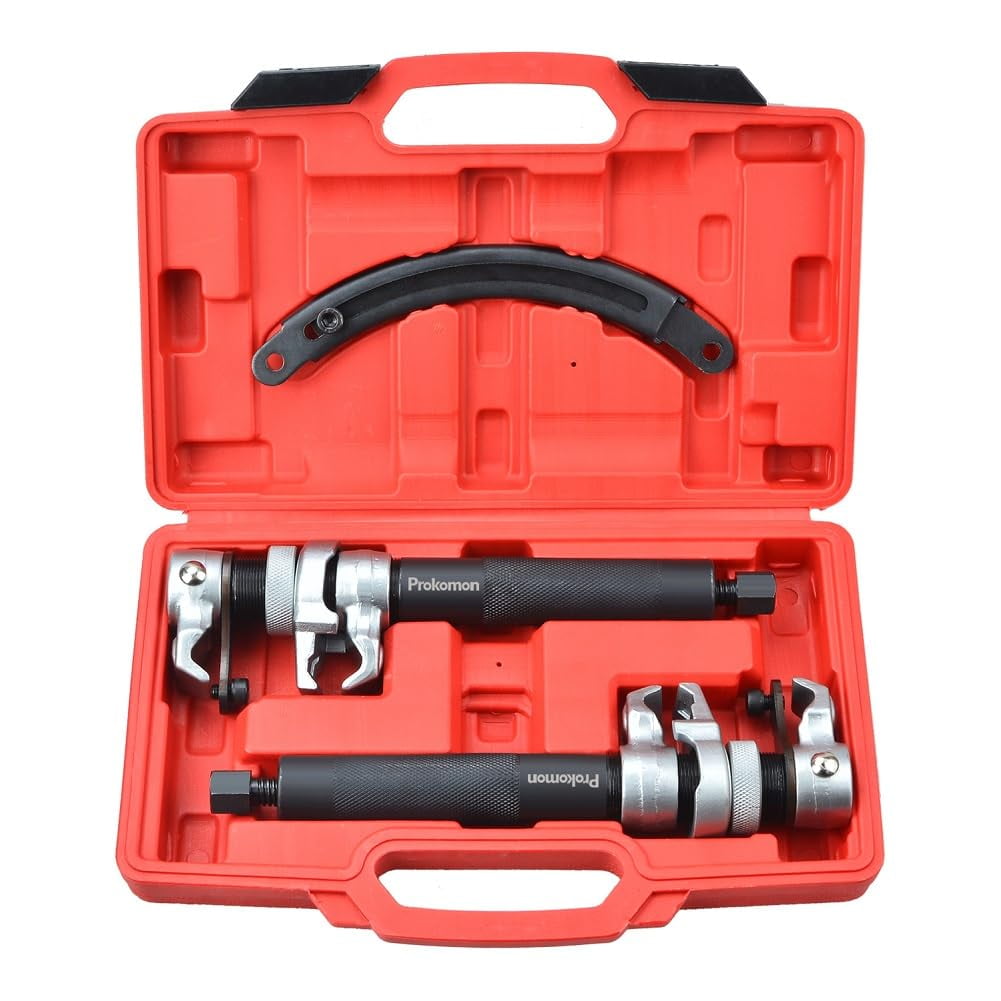 Prokomon Heavy Duty Coil Spring Compressor Tool; 3 Pieces Macpherson ...