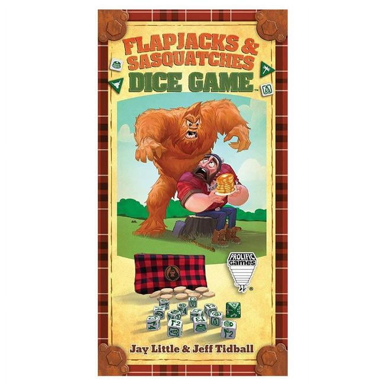 Prolific Games PLF160 Flapjacks & Sasquatches Dice Game - Ages 8 Plus ...