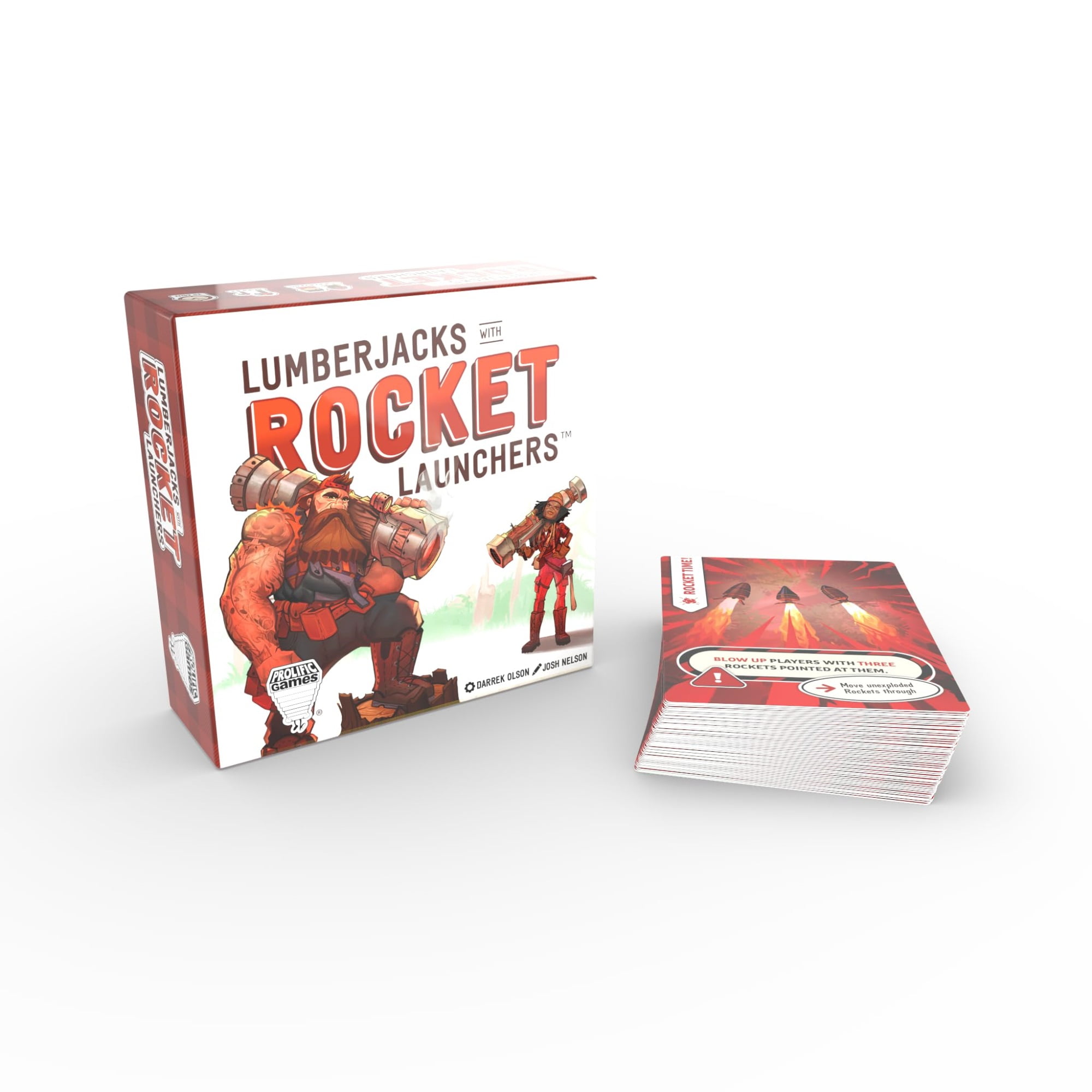 Prolific Games Lumberjacks with Rocket Launchers Explosive Card Game ...