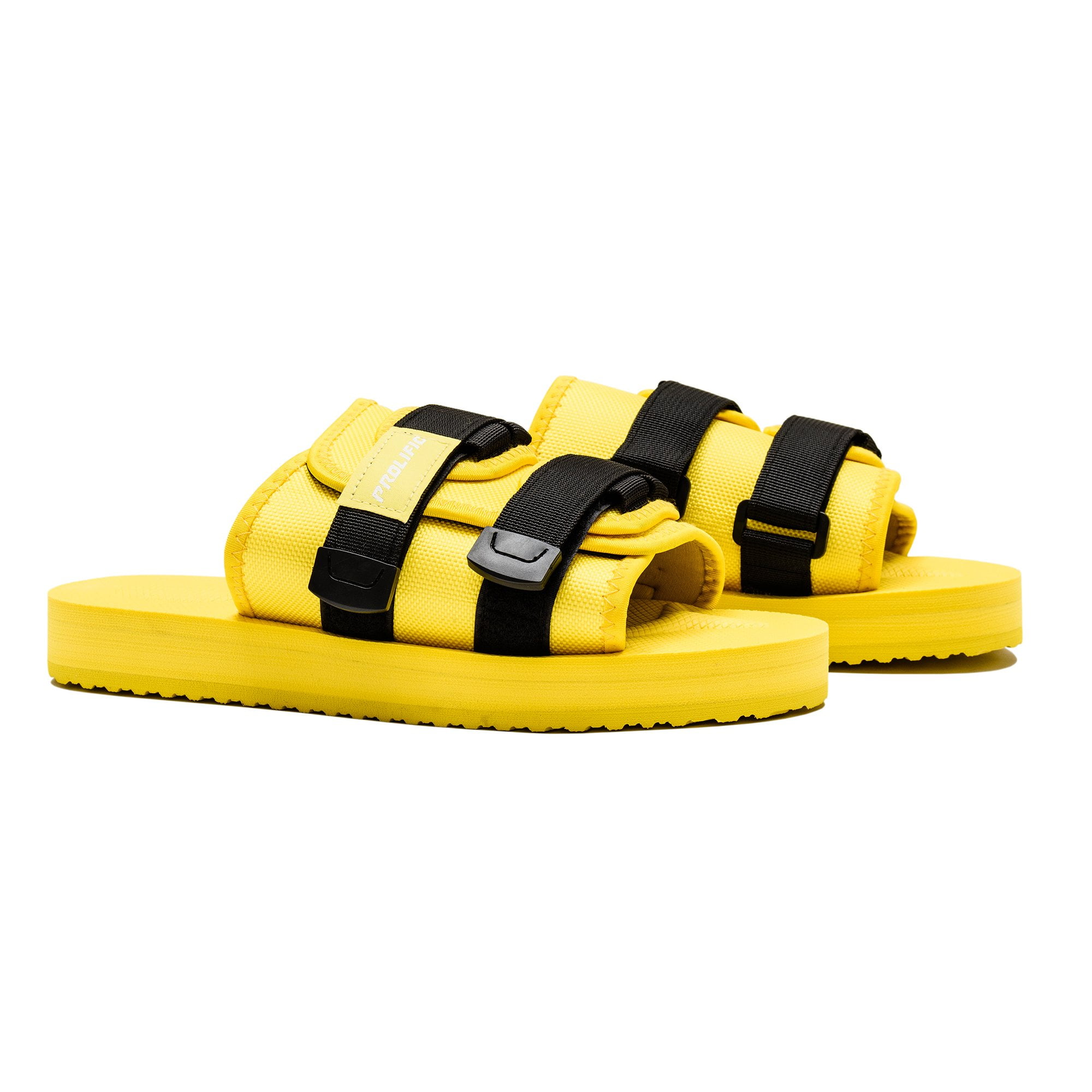 Prolific Velcro Slides - Yellow - Walmart.com