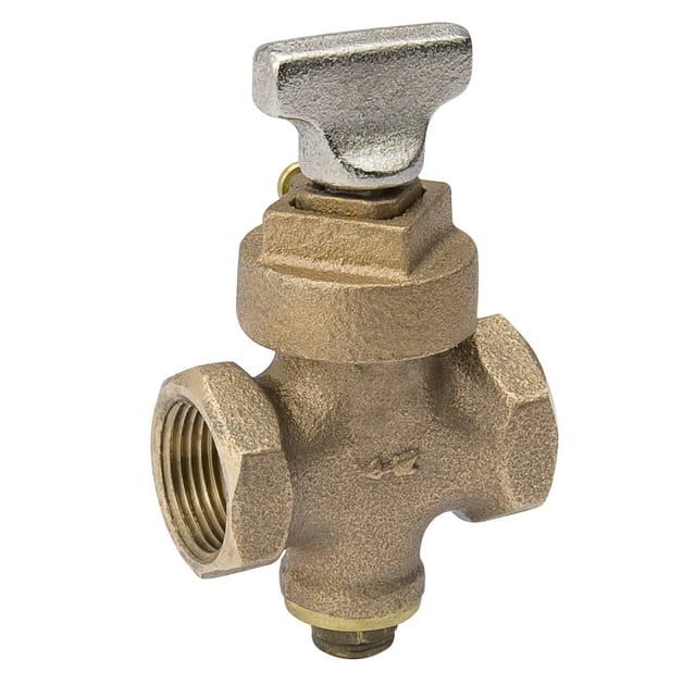 Proline 105-903NL 1/2" Lead Free Brass Threaded Ground Key Stop & Drain ...