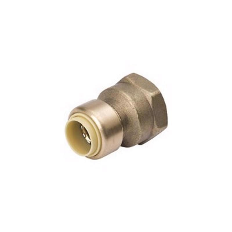 Proline 6630-234 0.5 x 0.75 in. FPT Brass Push Fit Adapter - Walmart ...