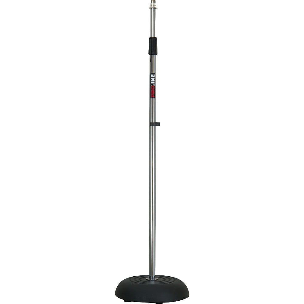 Proline MS235 Round Base Microphone Stand Chrome - Walmart.com