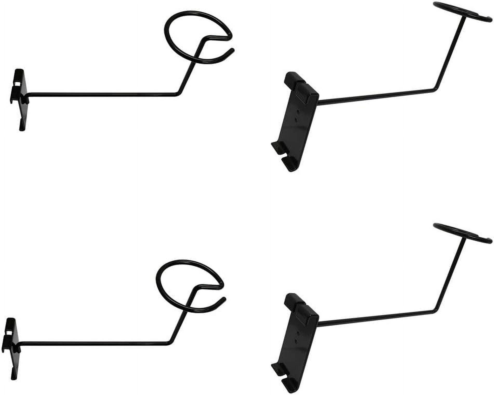 Prolinemax 4 Pc Gloss Black Hat Racks Wire Grid Wall Cap Slat Panels ...