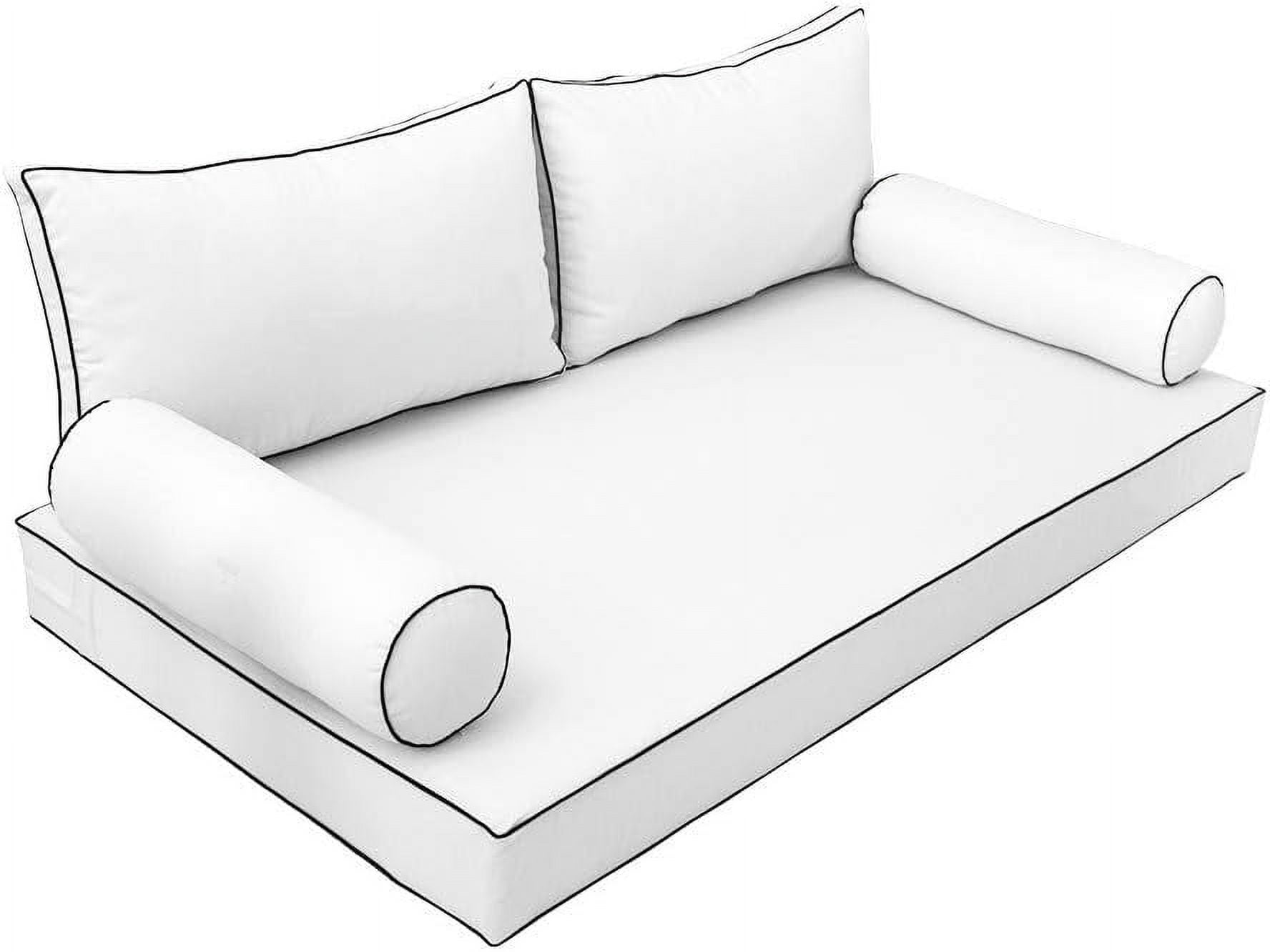 Prolinemax |SLIPCOVER ONLY|S2 Outdoor Daybed Mattress Bolster Backrest ...