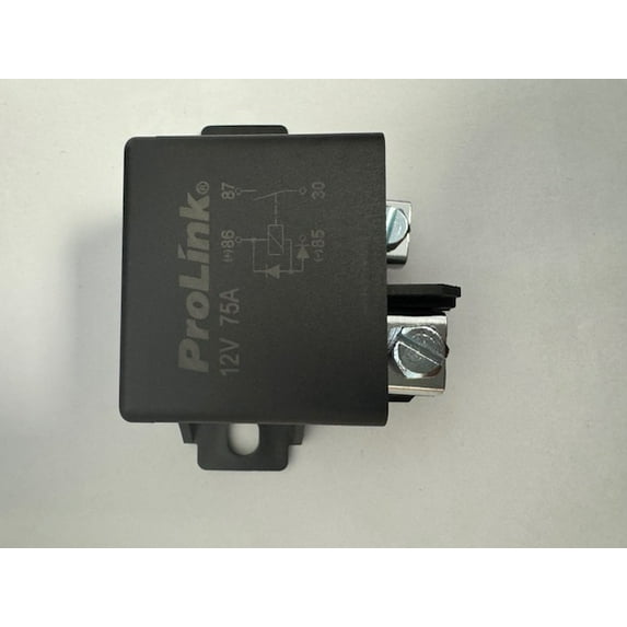 Prolink Power Relay, Parallel and Series Diodes, SPST, 12V, 75A ...