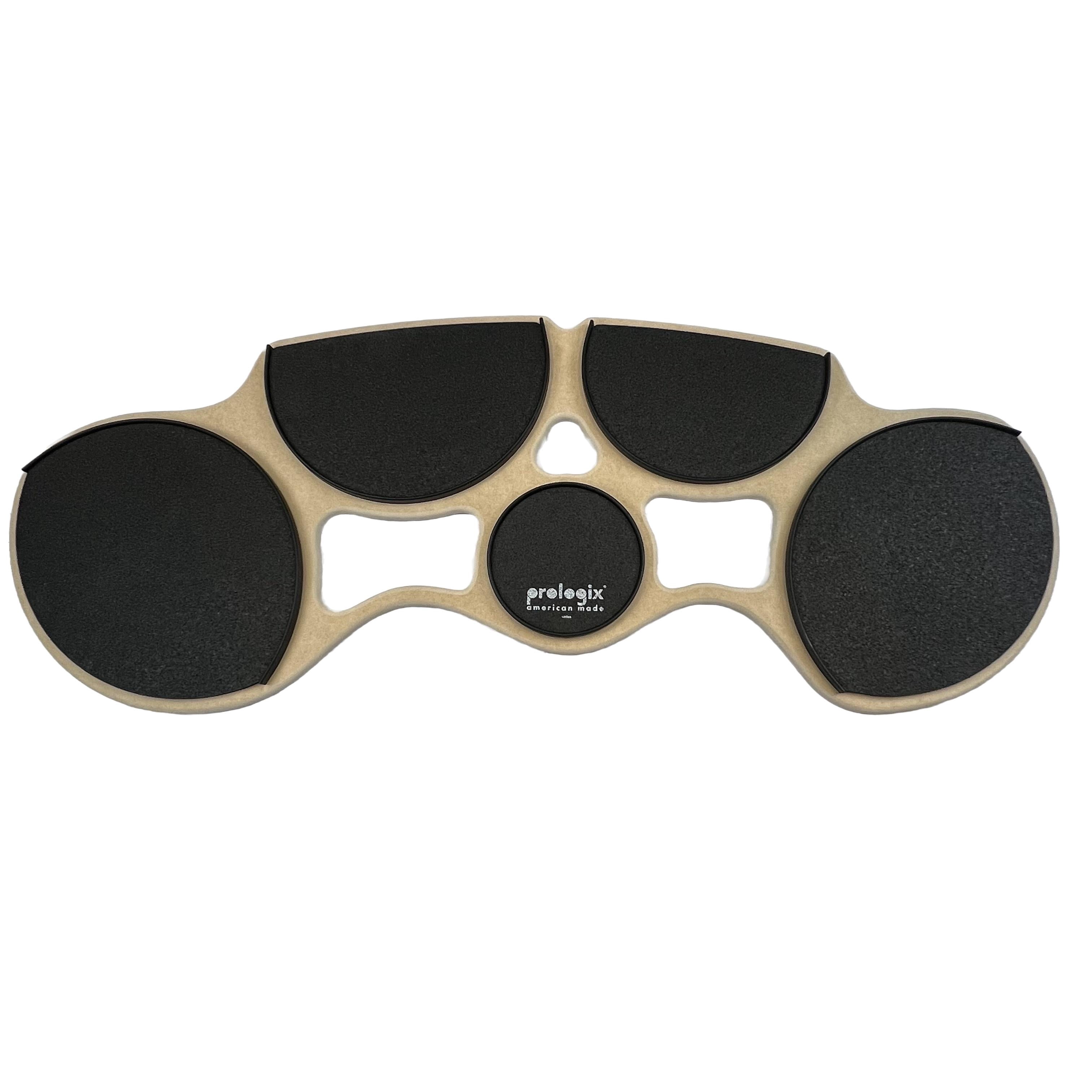 Prologix Midnight Vortex Tenor 5 Drum Practice Pad - Walmart.com