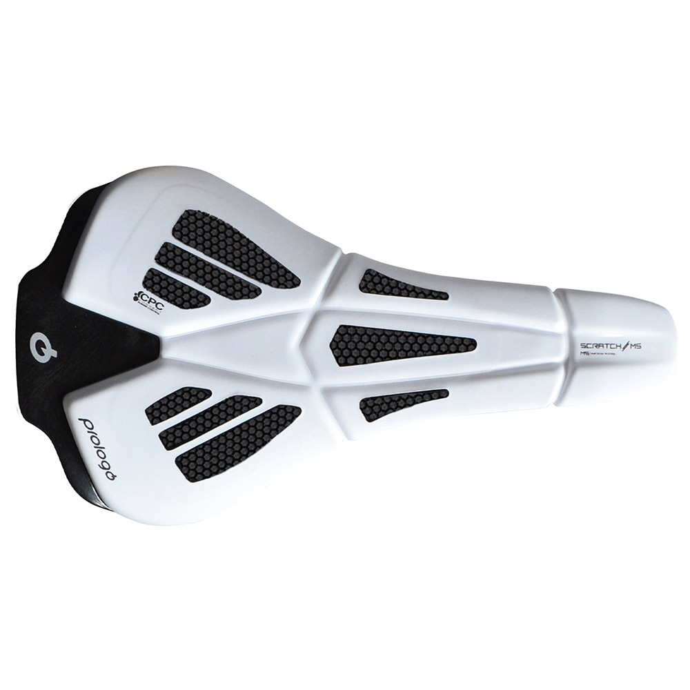 Prologo Scratch M5 CPC Nack Road Saddle, 140mm 250x140mm White ...