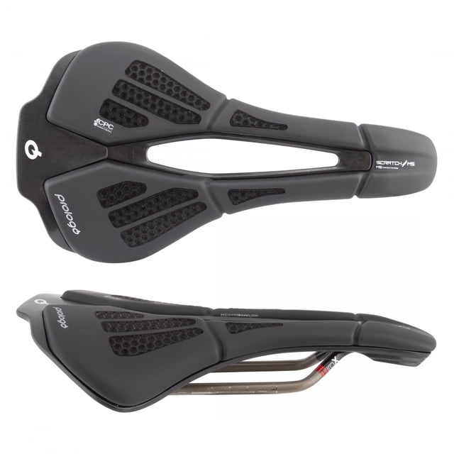 Prologo Scratch M5 PAS CPC Saddle - Unisex, Tirox Rail, 140mm, Black ...