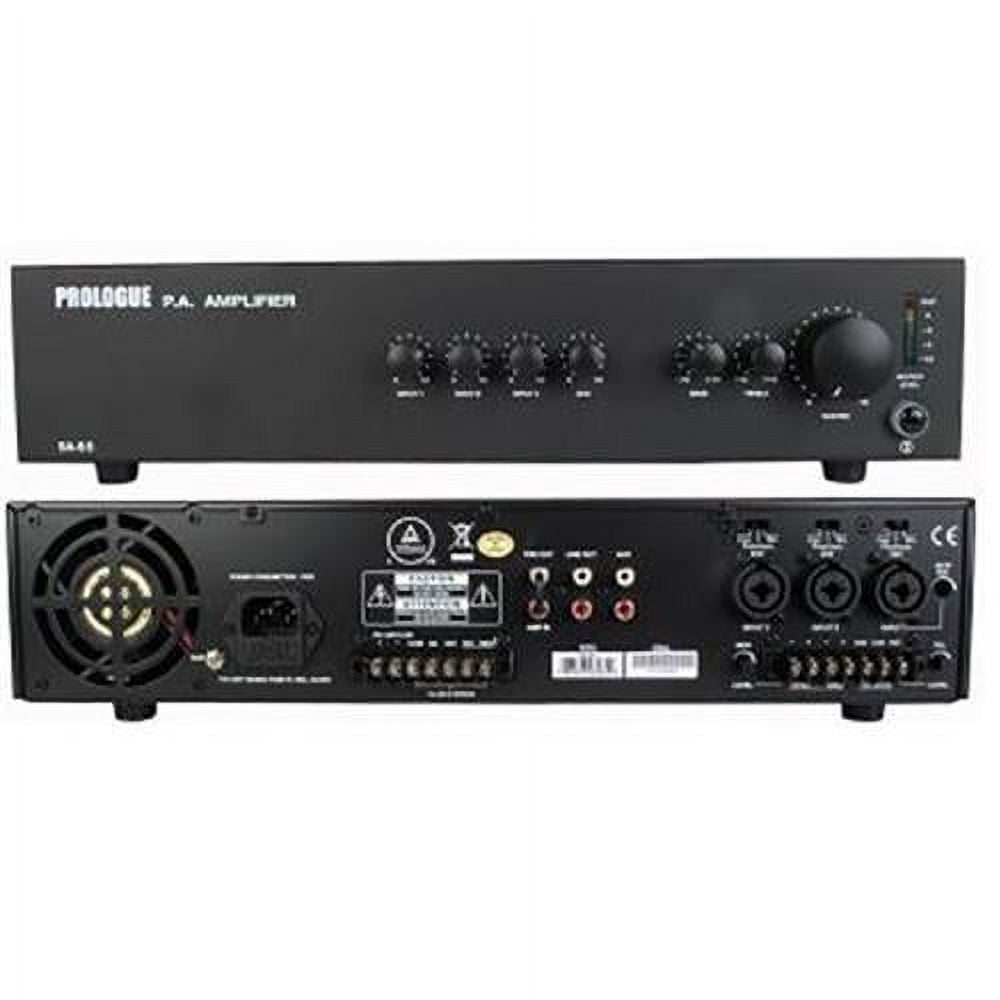 Prologue SA-65 Commercial Multiplex Mixer Amplifier 60W With 4 Ohm 70 V ...