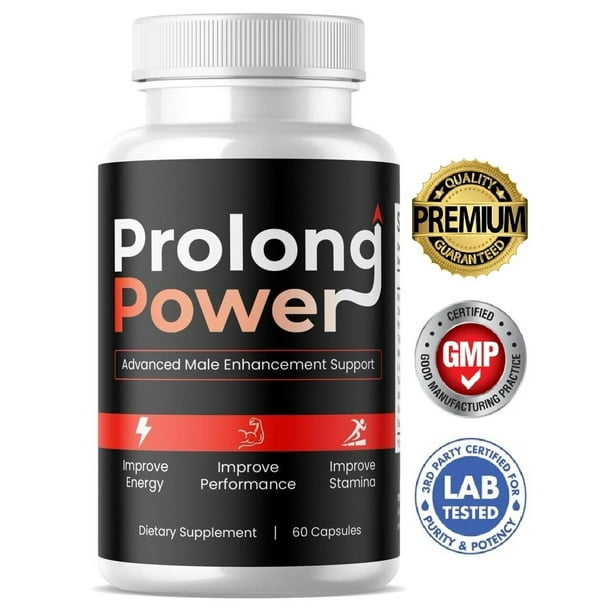 Prolong Power Performance Enhancement for Men - 60 Capsules - Walmart ...