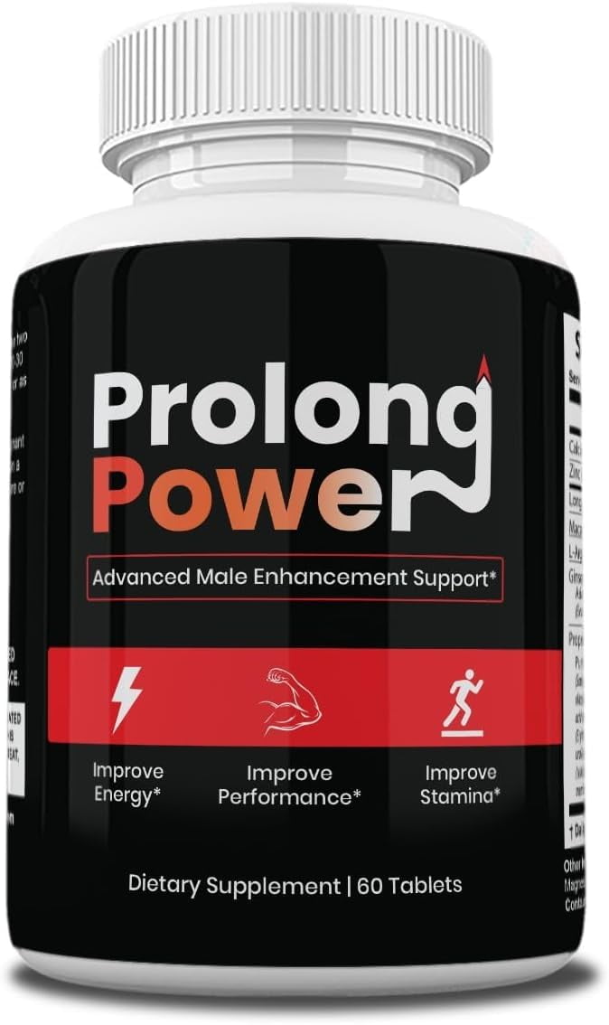 Prolong Power Pills Advanced Formula, Prolong Power Supplement, 60 ...