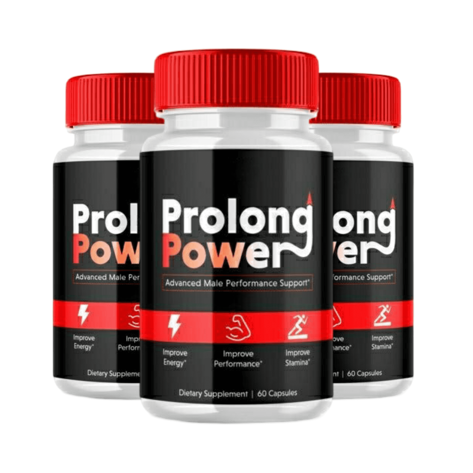 Prolong Power Pills, Prolong Power Supplement Capsules, 3 Pack, 180 ...