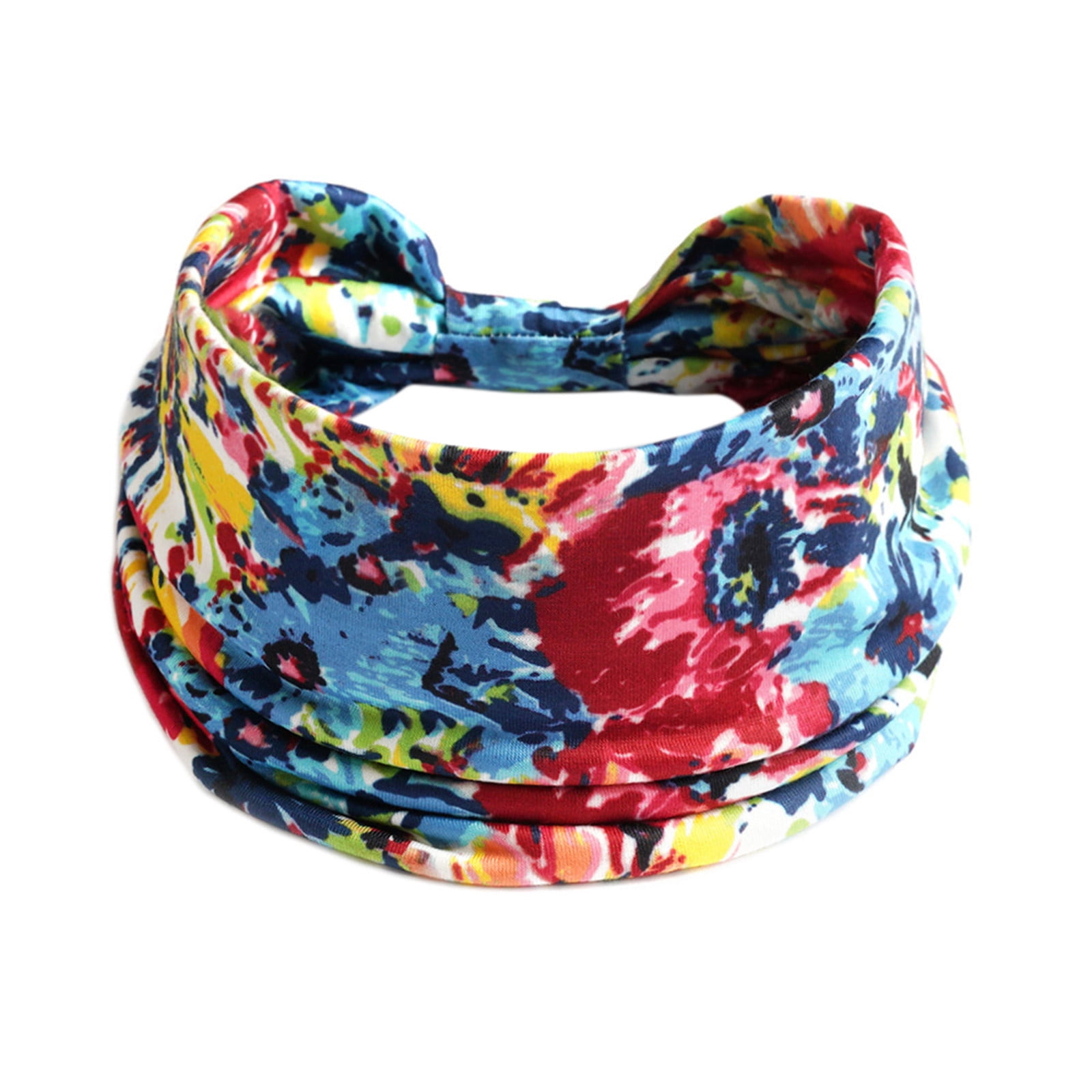Prolriy Bandana Headbands for Women Sports Headband Hijab Hair Wide Non ...