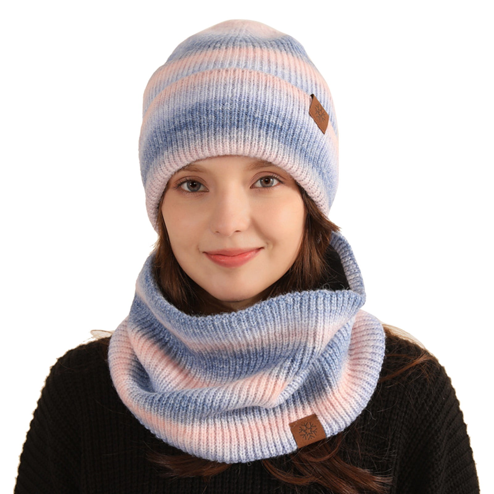 Prolriy Beanies Hats Men Men Women Winter Hat Warmer Scarf Set Warmer ...