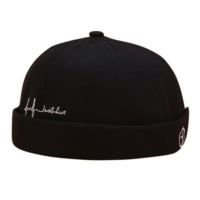 Prolriy Brimless Caps Hats for Men Casual Mechanic Hat Color Hat ...