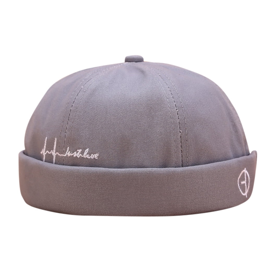 Prolriy Brimless Caps Hats for Men Casual Mechanic Hat Color Hat ...