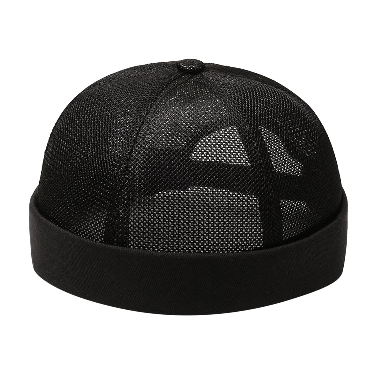 Prolriy Brimless Caps Hats for Men Solid Cap Mesh Quick Drying ...