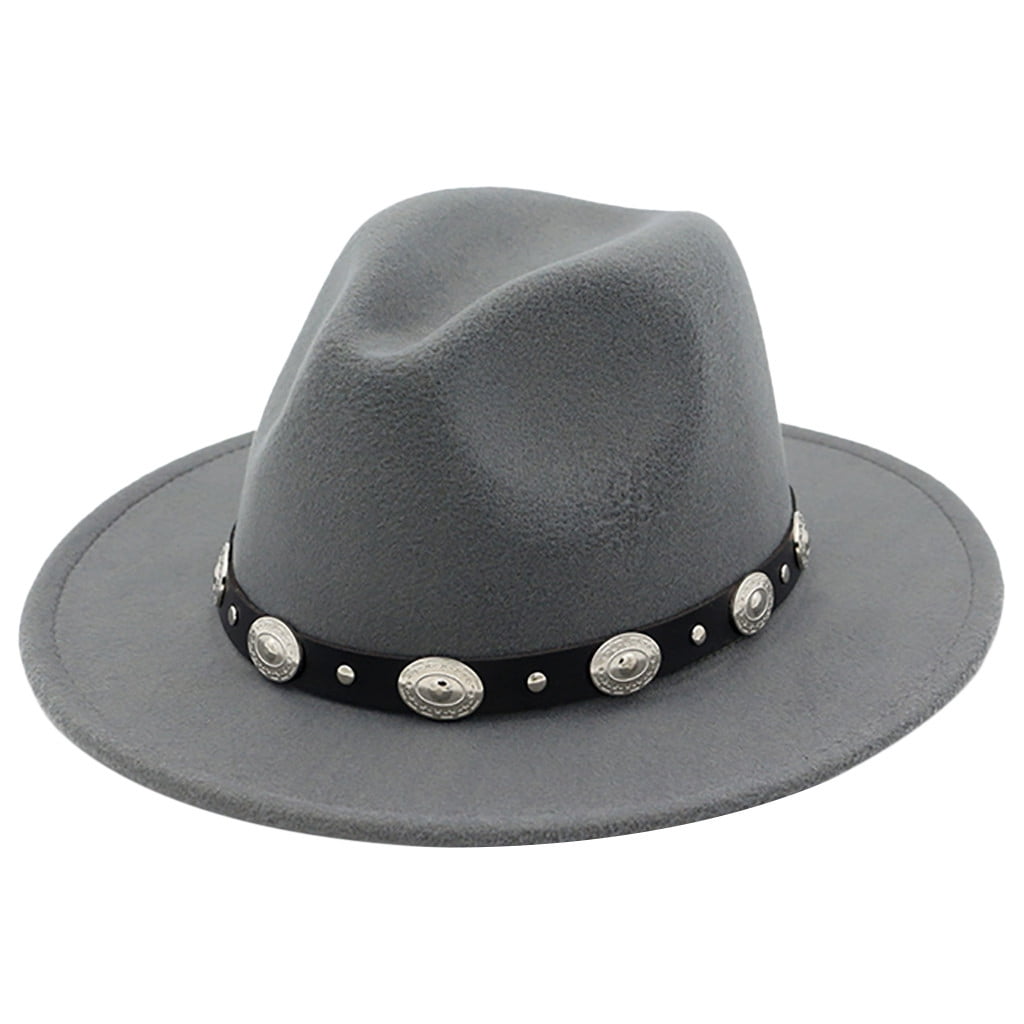 Prolriy Cowboy Hat Unisex Adult Cowboy Hat Mongolian Hat Grassland ...