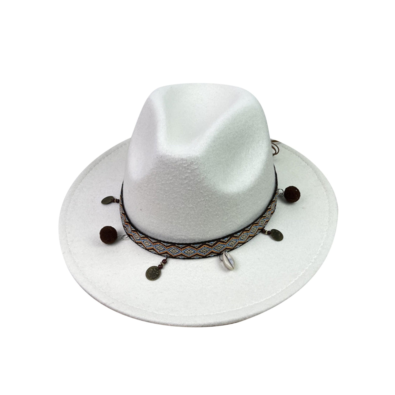 Prolriy Fedora Hats for Men Fashionable Fedora Fedoras Men Wide for ...