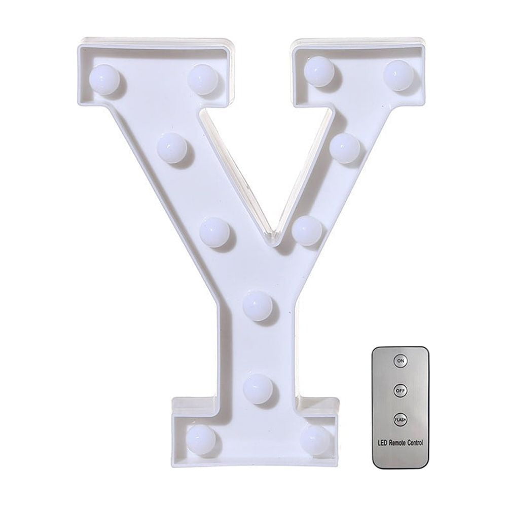Prolriy Led Light Remote control Alphabet Letter Lights LED Light Up ...