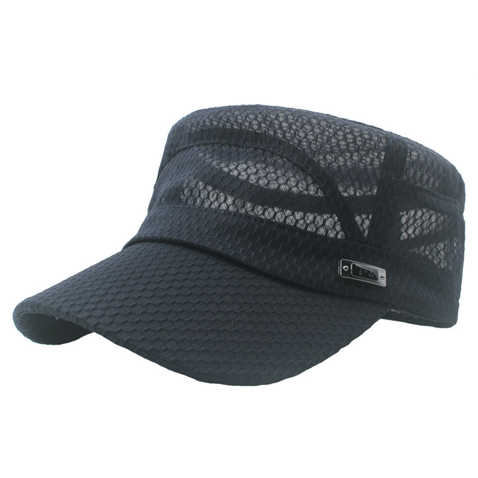 Prolriy Military Hat Cadet Hats for Men Summer Mesh Top Caps for Men ...