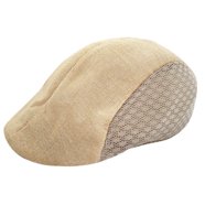 Zando Men's Breathable Gatsby Ivy Style Flat Caps, Solid Newsboy Cap ...