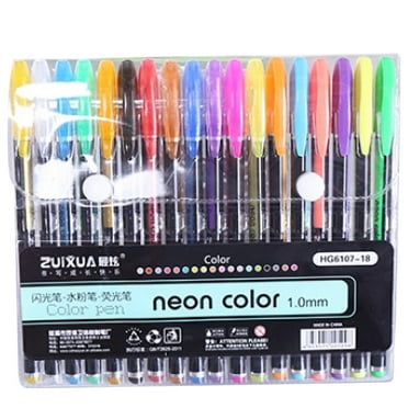Holloyiver 48 Color Artist Gel Pen Set, includes Glitter Gel Pens ...