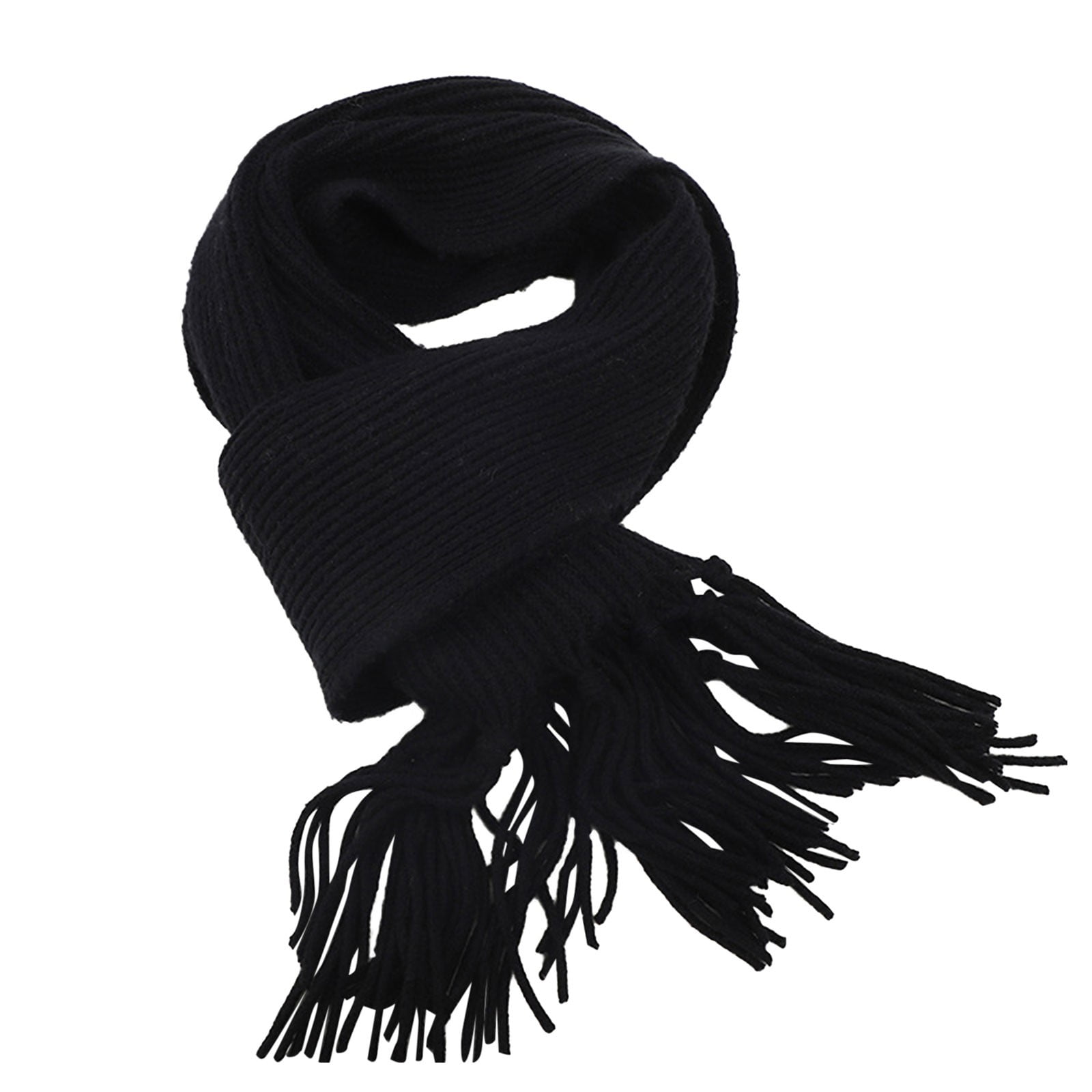Prolriy Scarf for Women Winter Solid Kint Feel Pashmina Shawls Wraps ...
