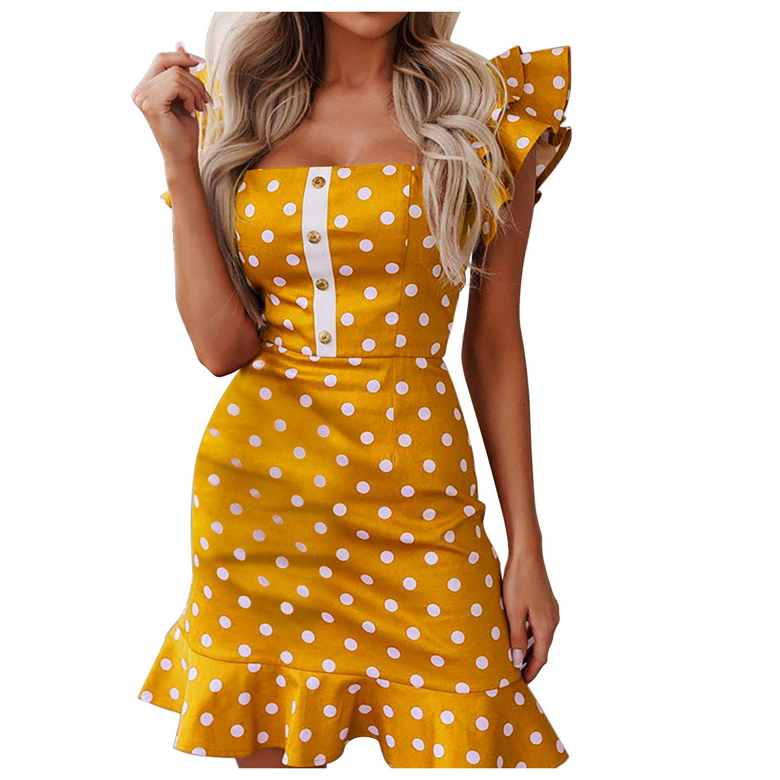 Prolriy Spring Summer Dresses For Women 2024 Ladies Summer Fashion