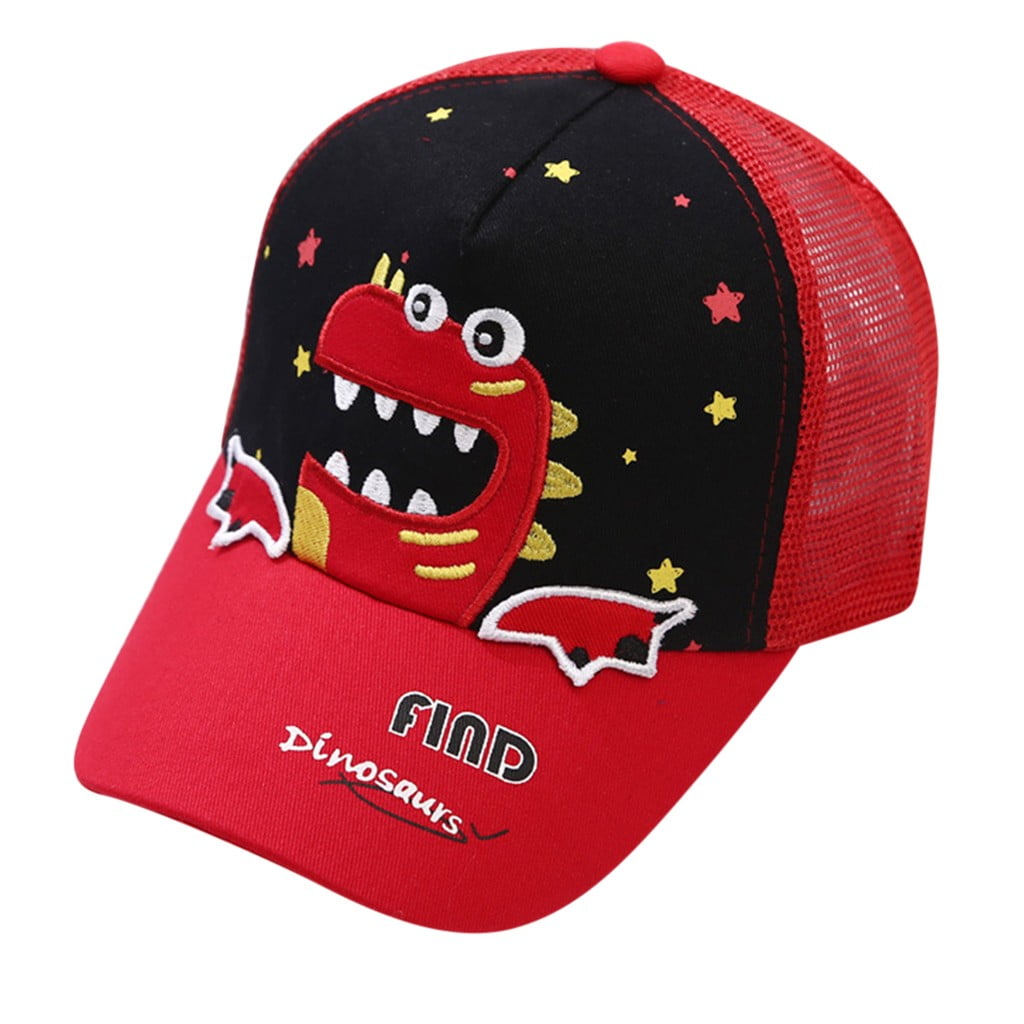 Prolriy Toddler Hat Fashion Cap Baseball Dinosaur Kids Girls Boys Baby ...