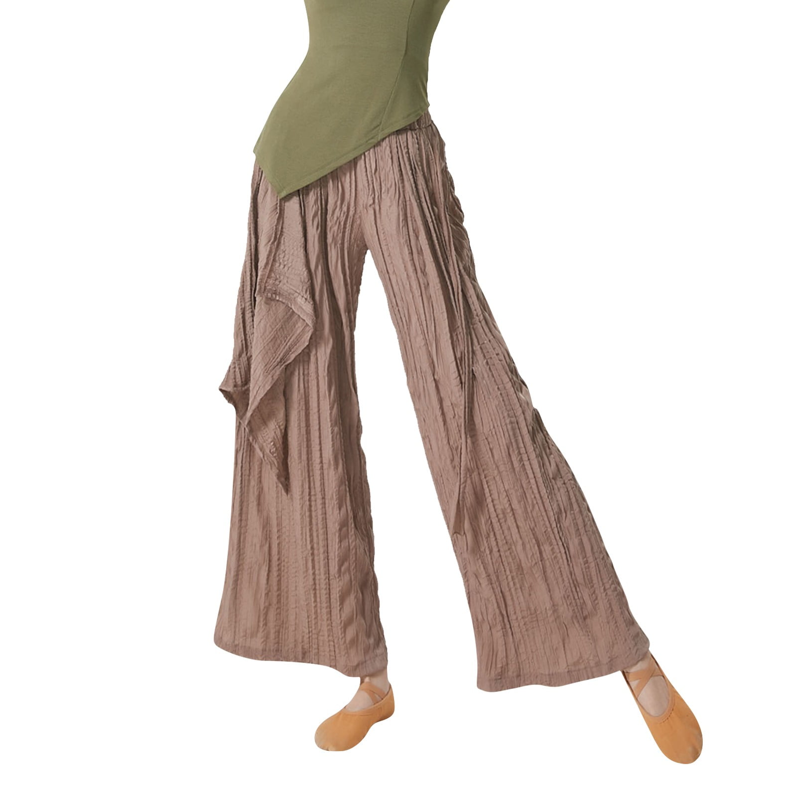 Prolriy Wide Leg Pants Woman Ballet Modern Dance Pants Classical Dance ...