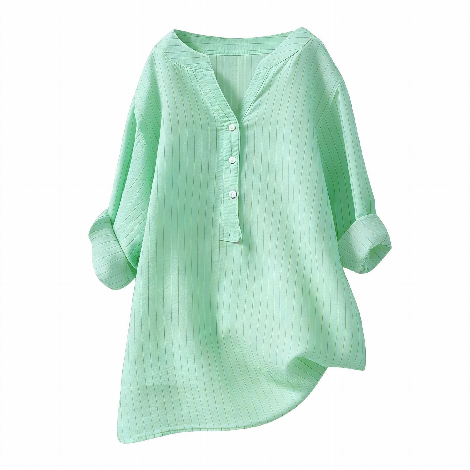 Prolriy Womens Blouses Women's Casual V-Neck Top, Short Sleeve T-Shirt ...