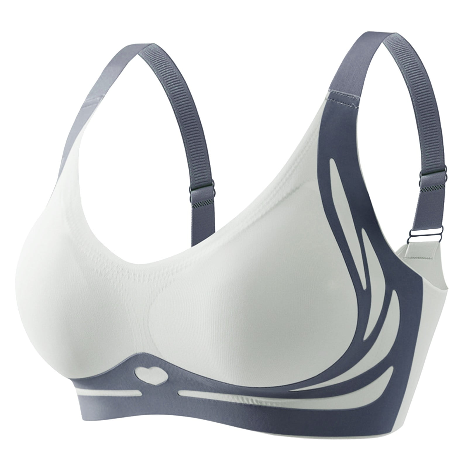 Prolriy Womens Bras Fitting Bra Wireless Bra Bra Fitting Anti Sagging ...