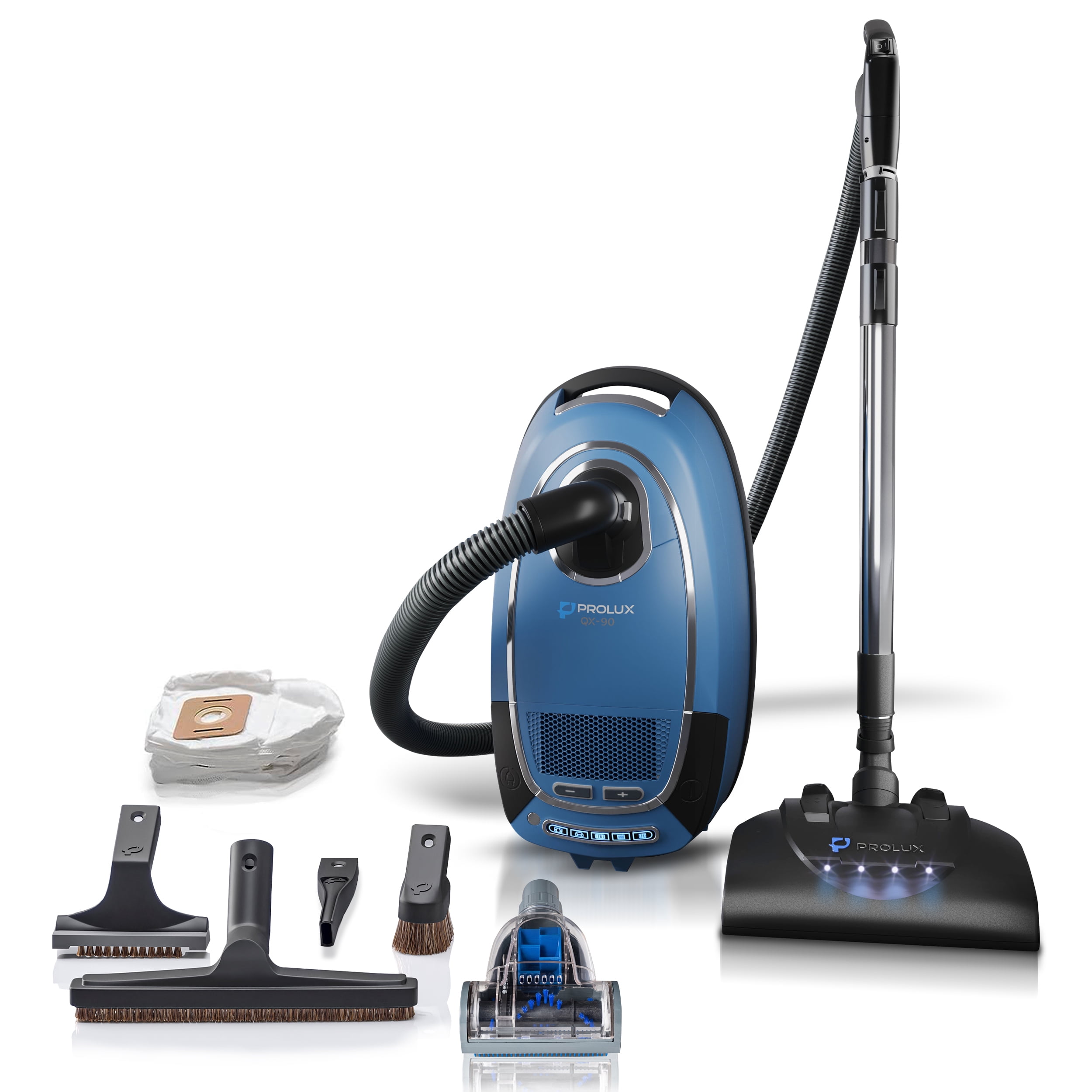 Prolux QX90 Canister Vacuum Cleaner with Wessel Werk EBK360 Power ...