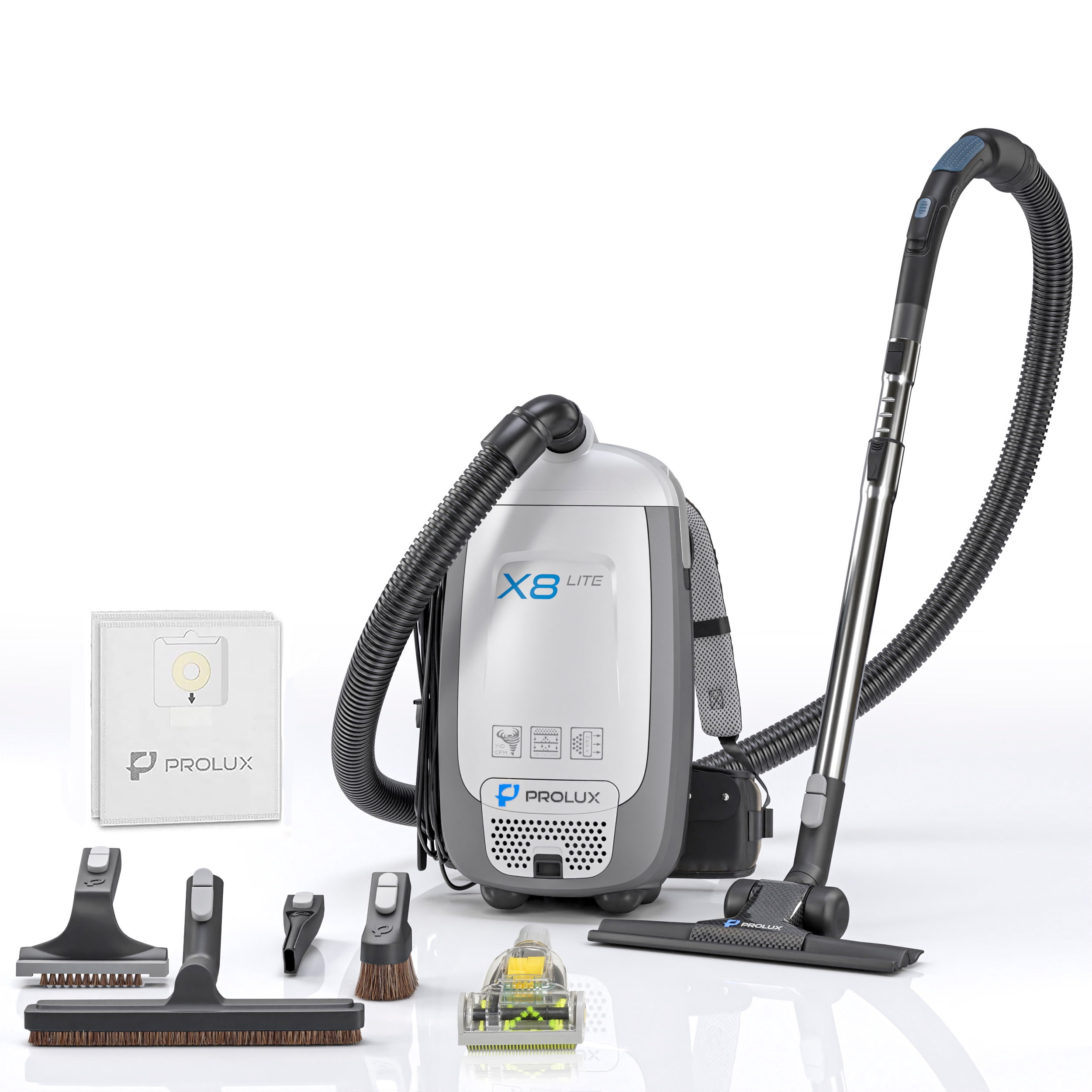 Free Shipping! Prolux X8 Lite Backpack Vacuum w/ Premium Tool Kit ...