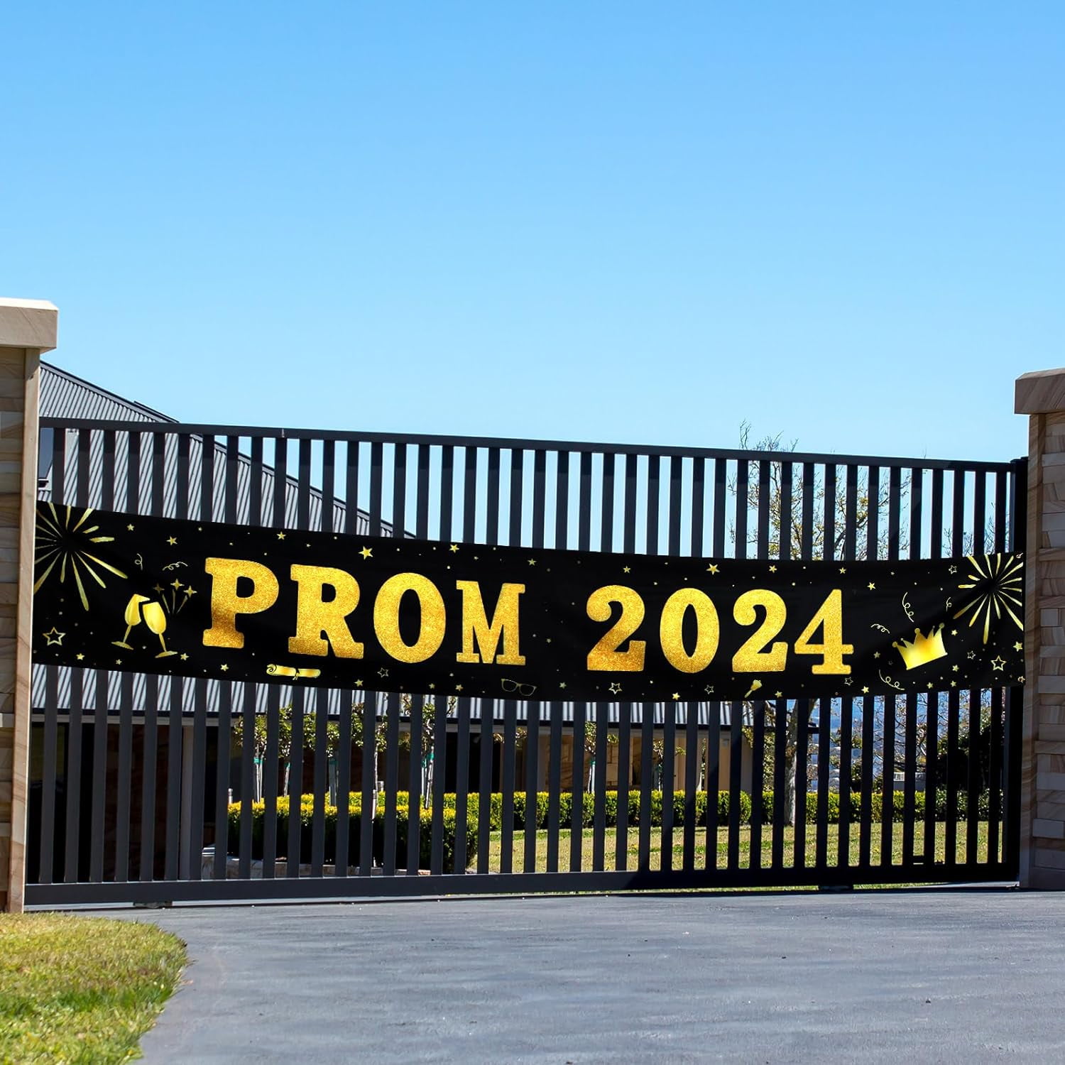 Prom 2024 Banner Large Graduation Prom Decorations Background Banner ...