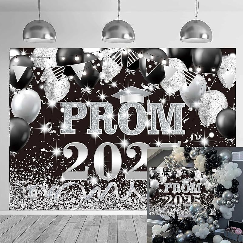 Prom 2025 Backdrop Pink Prom Send Off Photography Background Class of ...