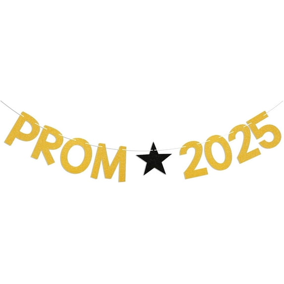 Prom 2025 Banner - Prom Night Sign, Congrats Grad, Class of 2025 Party ...