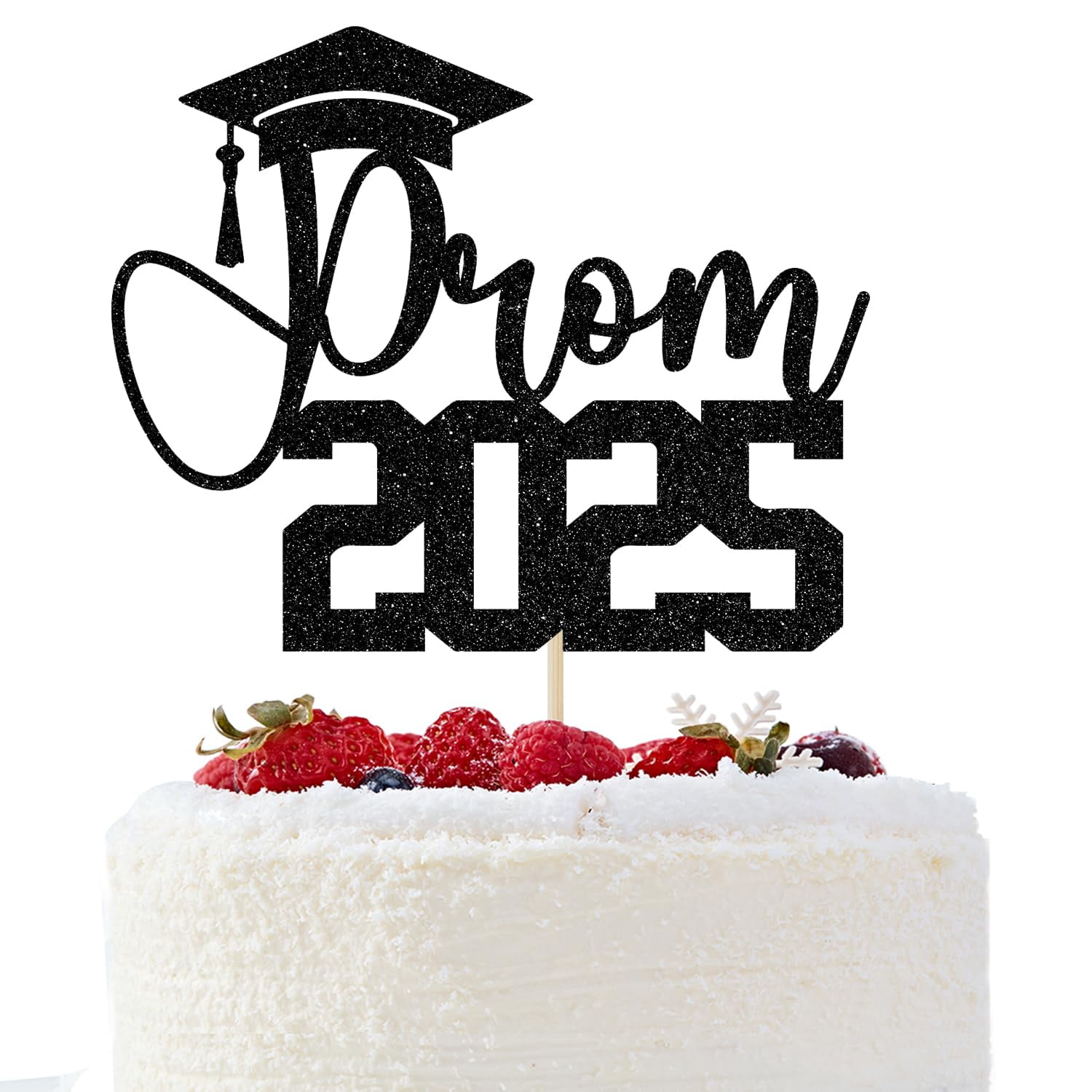 Prom 2025 Cake Topper, Graduation Prom TVS1 Decorations, Prom Night ...