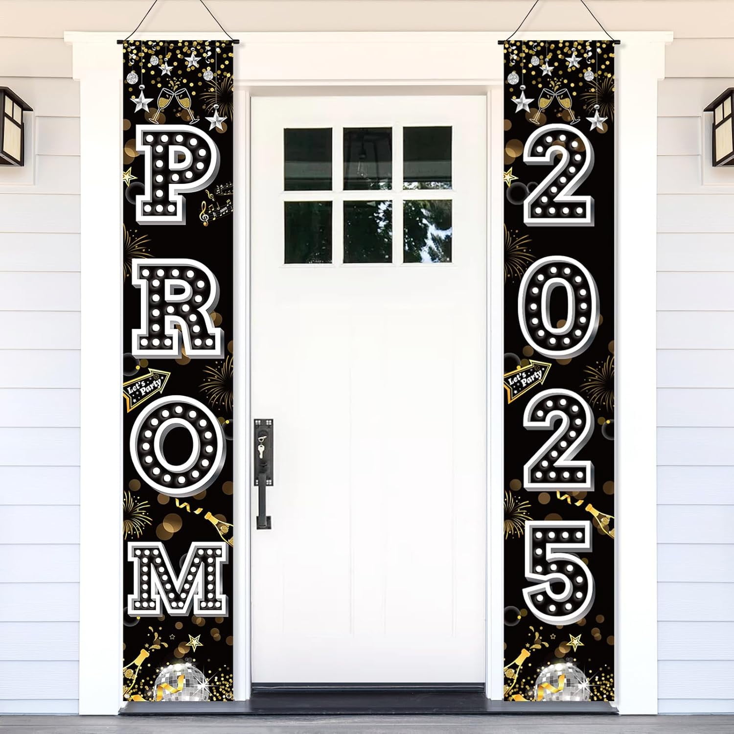 Prom 2025 Porch Sign for Graduation Prom Night Party Decoration, 2025 ...