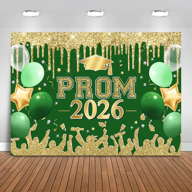 Prom 2026 Graduations Backdrop Class of 2026 Congratulate Graduation ...