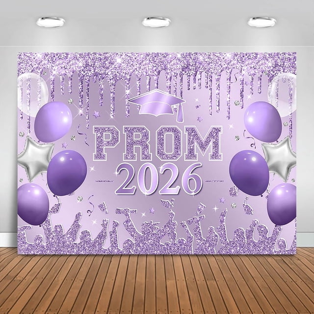 Prom 2026 Graduations Backdrop Class of 2026 Congratulate Graduation ...