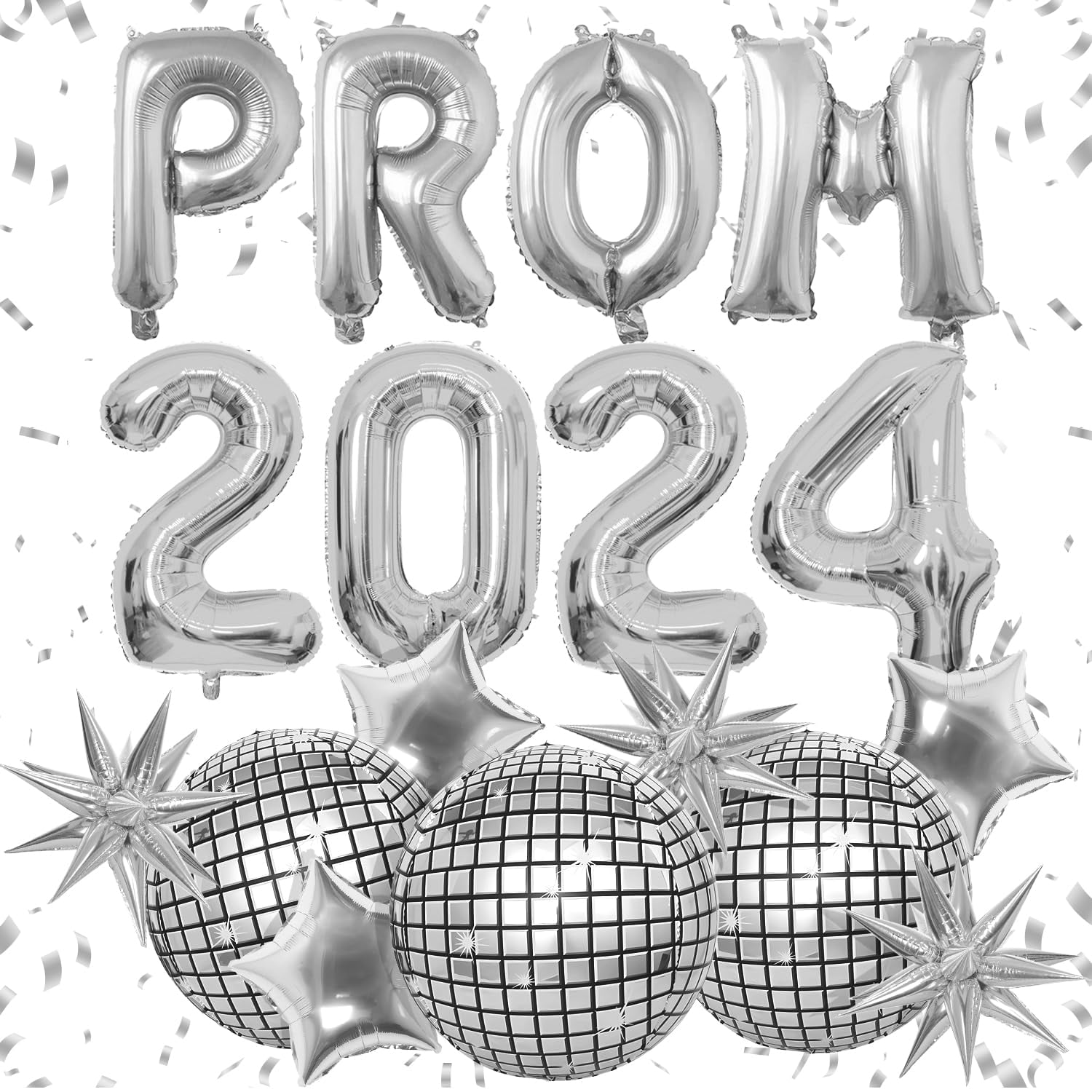 Prom Balloons, Prom Decorations MMF7 for Party 2024 Includes 8 Pcs 32 ...