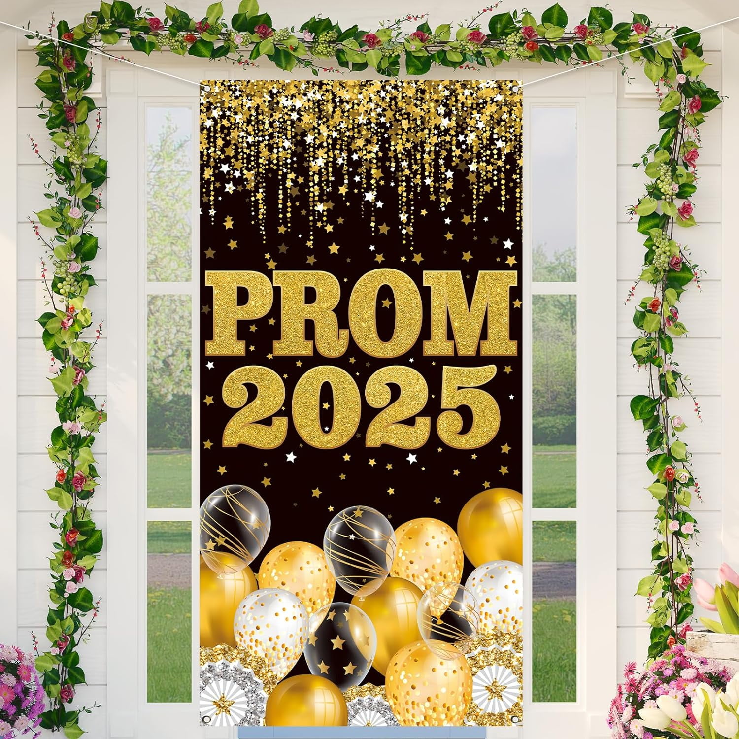 Prom Decorations Graduation Door Cover Congratulate Congrats Grad Photo ...