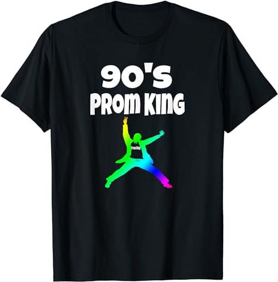 Prom King 90's Throwback Party Decades Party Shirt - Walmart.com